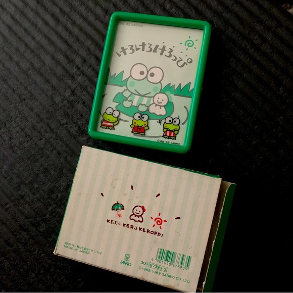 Sanrio | Other | Vintage Sanrio Keroppi Plastic Picture Frame | Poshmark